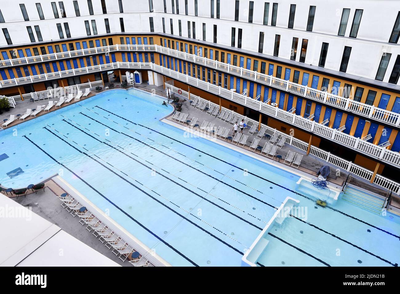 Piscine Molitor - Paris - France Stock Photo - Alamy