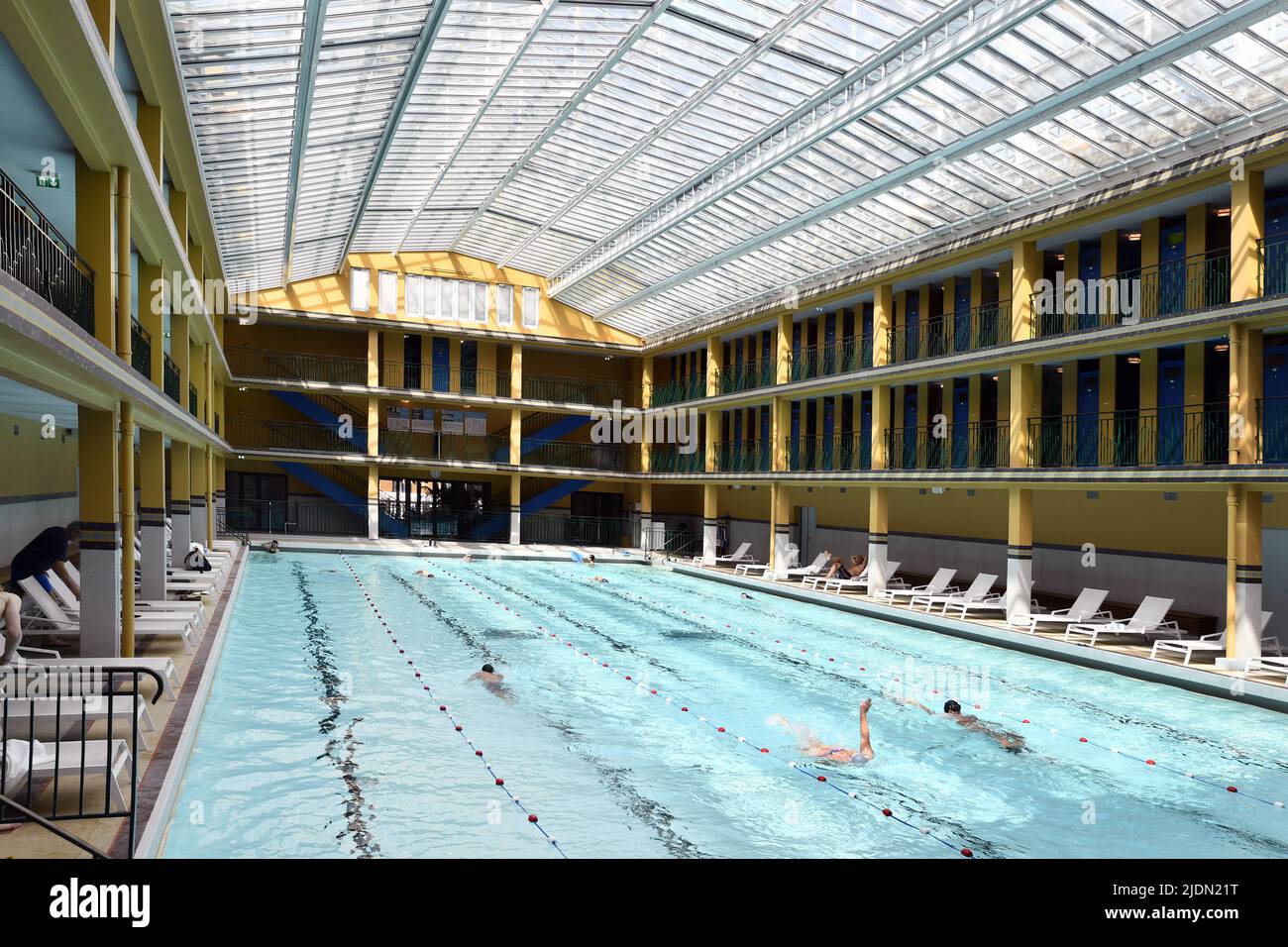 Piscine Molitor - Paris - France Stock Photo - Alamy
