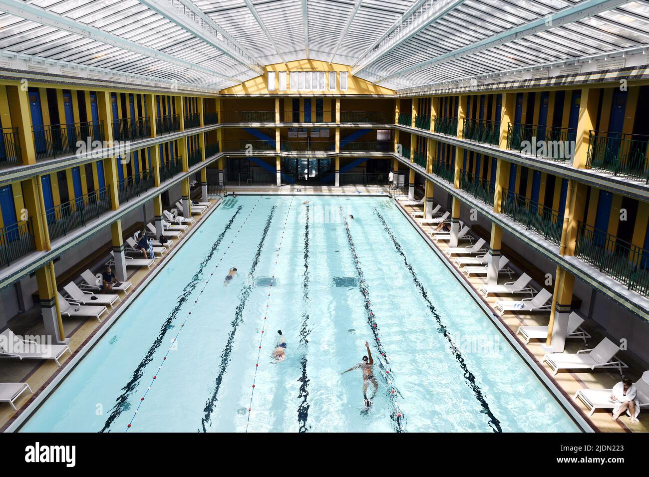 Piscine Molitor - Paris - France Stock Photo - Alamy