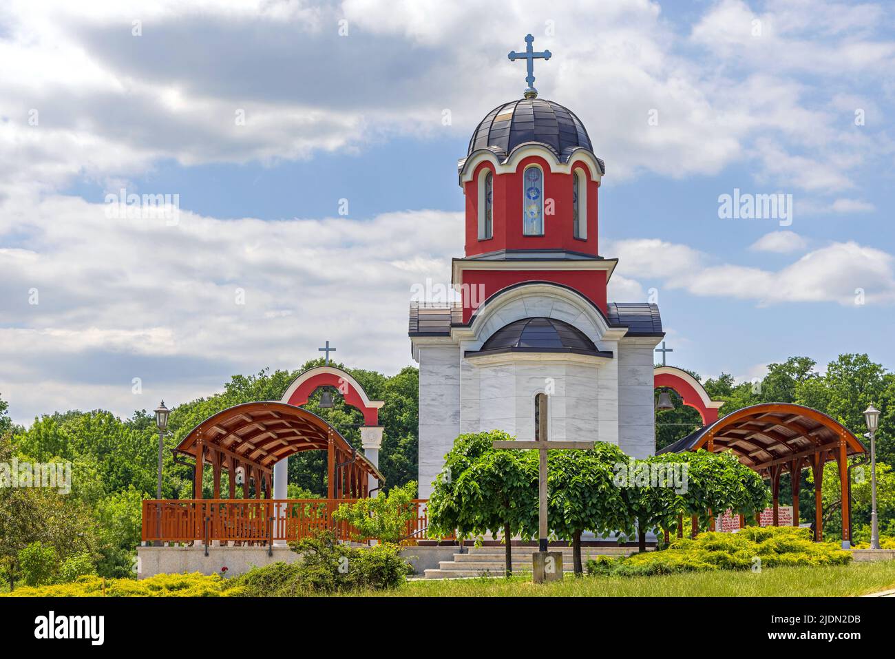 Kragujevac, Serbia - May 26, 2022: Serbian Orthodox Church of New ...