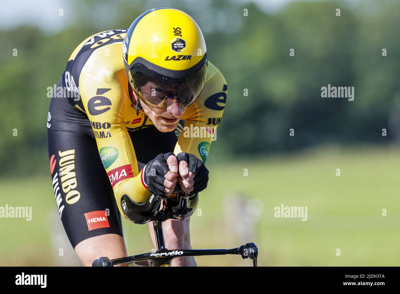 2022-06-22 17:19:23 EMMEN - Cyclist Jos van Emden during the Dutch ...