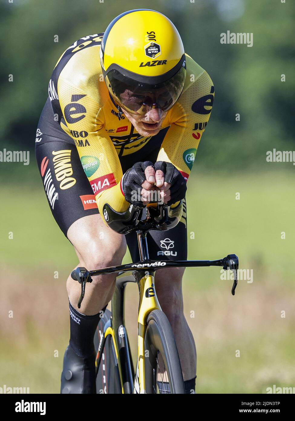 EMMEN - Cyclist Jos van Emden during the Dutch National Time Trial ...