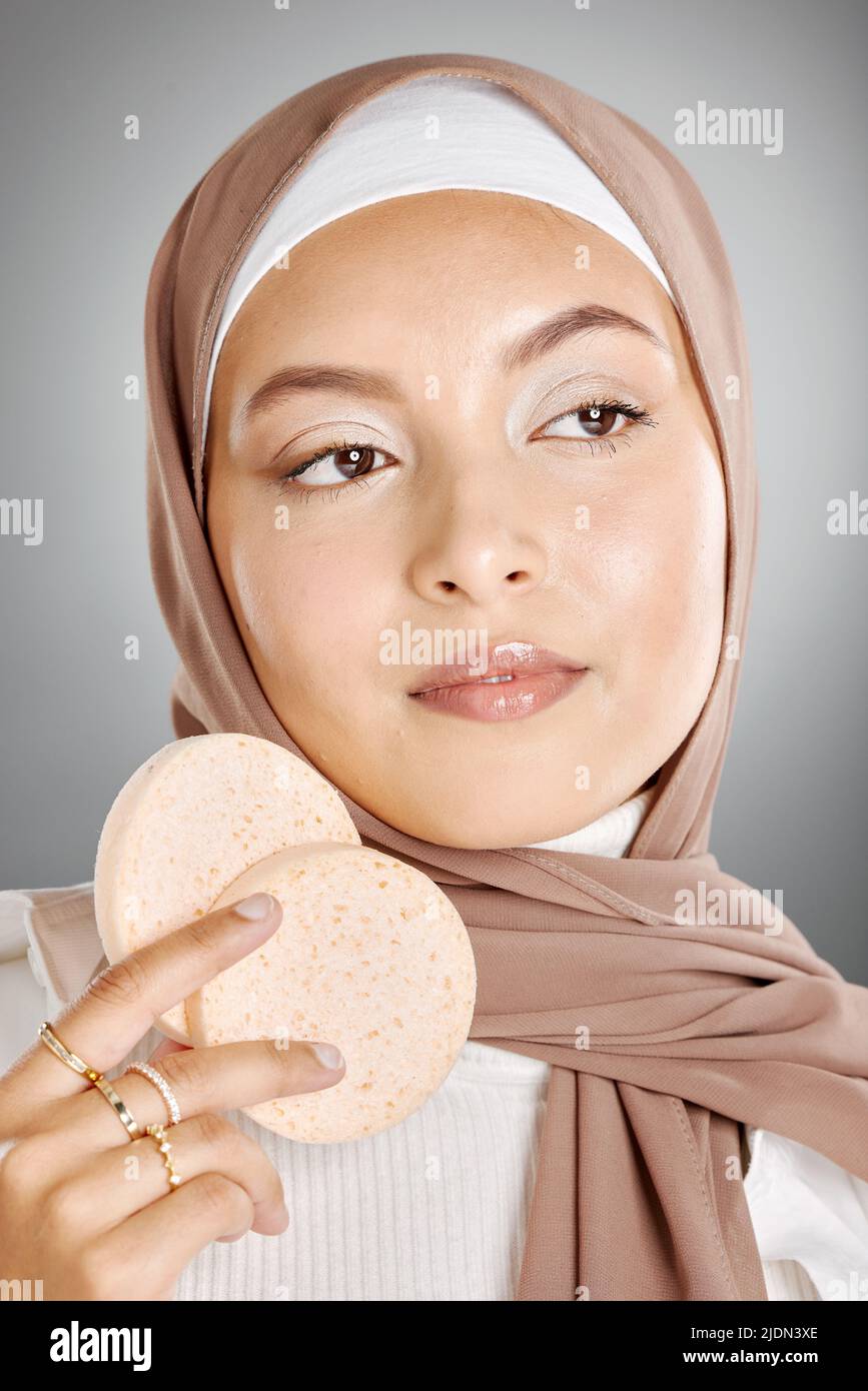Beauty portrait of an attractive serious sensual young Muslim woman ... Beauty portrait of an attractive serious sensual young Muslim woman ...