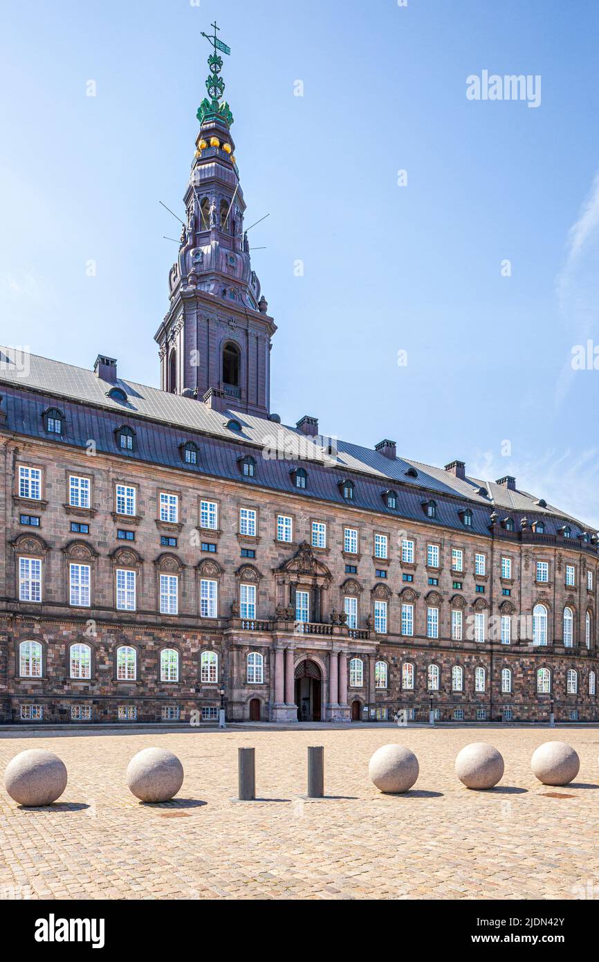 Christiansborg palace palace government building hi-res stock ...