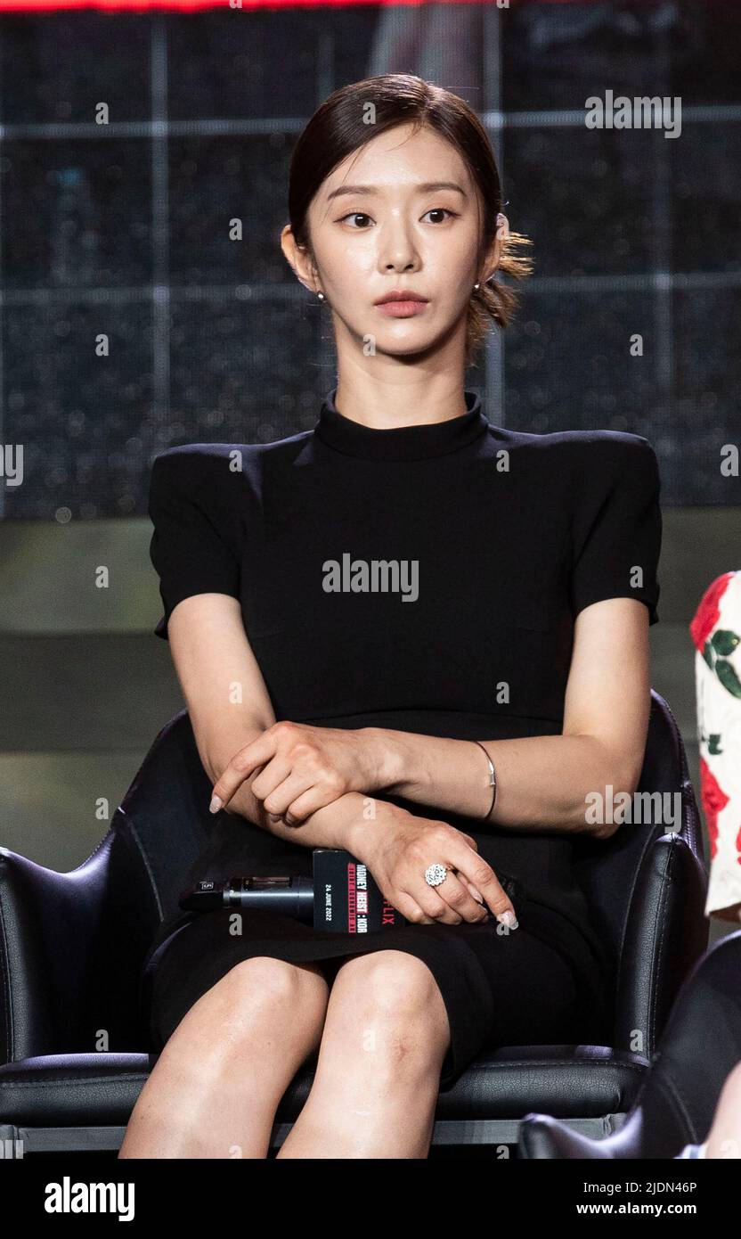 Seoul, South Korea. 22nd June, 2022. Actress Lee Joo-bin, pose for ...