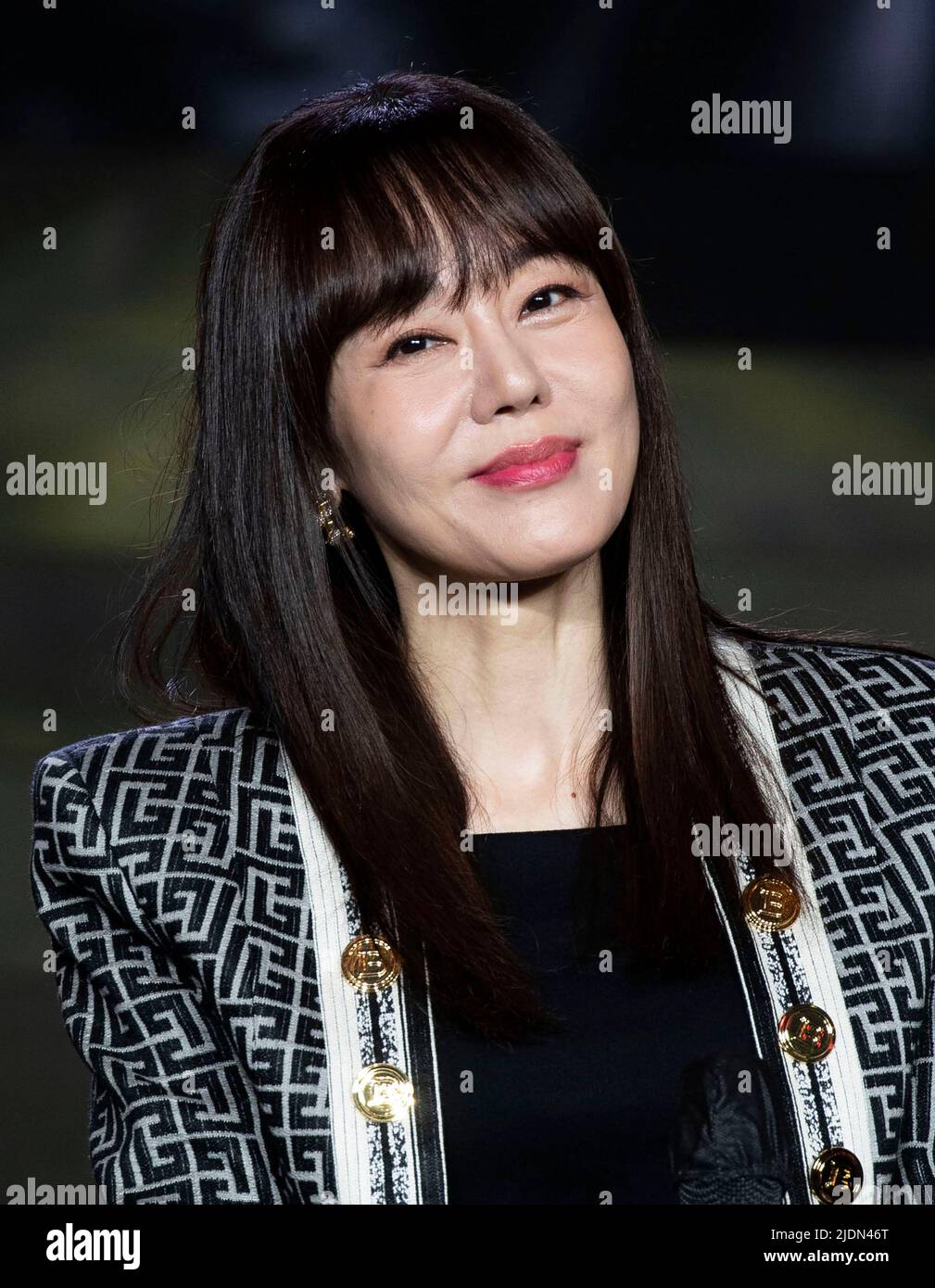 Seoul, South Korea. 22nd June, 2022. Actress Yunjin Kim, pose for ...