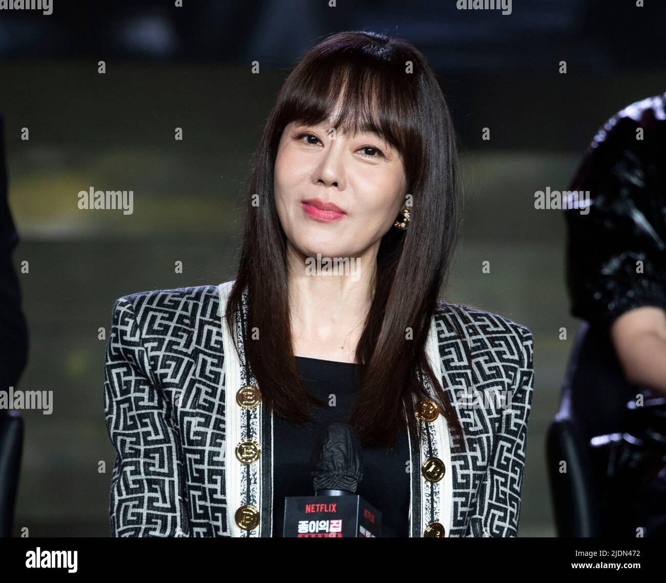 22 June 2022 - Seoul, South Korea : Actress Yunjin Kim, pose for photos ...