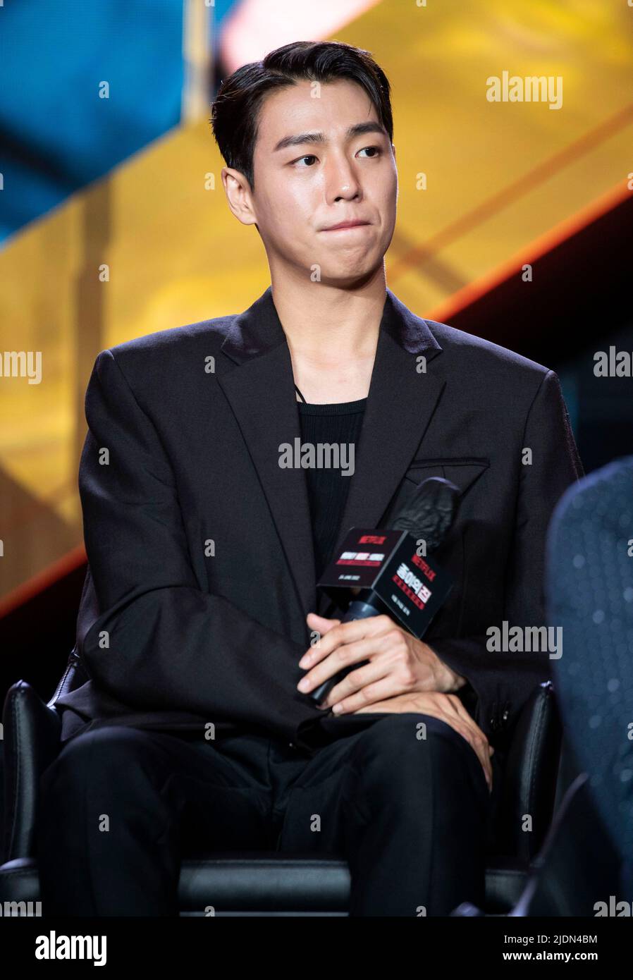 22 June 2022 - Seoul, South Korea : Actor Lee Hyun-woo, pose for photos ...