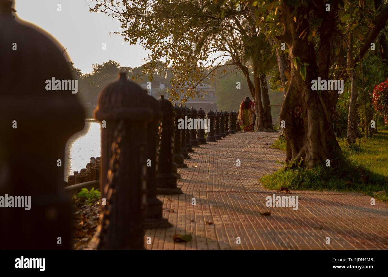 An evening at Rabindra Sarobar Lake, Kolkata, India Stock Photo - Alamy