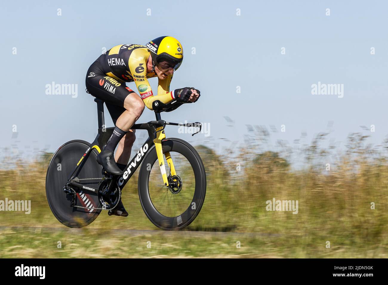 2022-06-22 17:35:13 EMMEN - Cyclist Jos van Emden during the Dutch ...