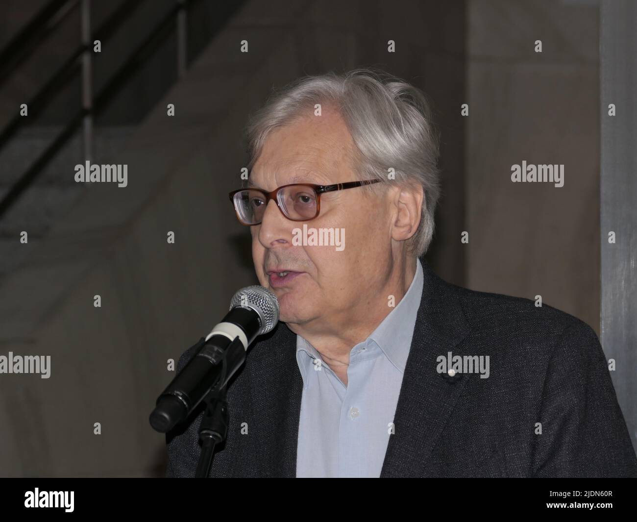 Milan, Italy. 22nd June, 2022. Milan, Italy foyer of the Strehler ...