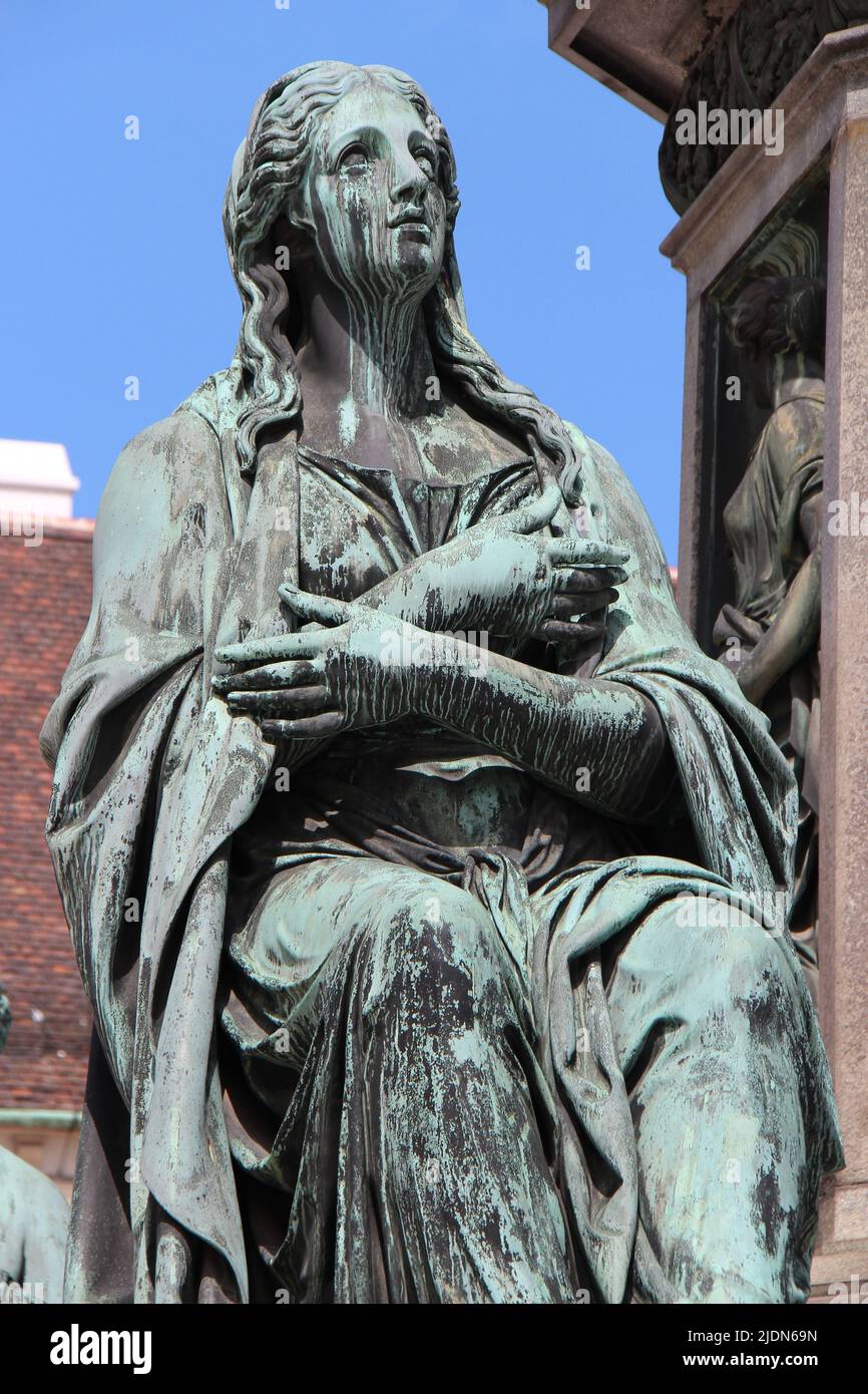 francis II emperor monument at the hofburg in vienna (austria Stock Photo - Alamy