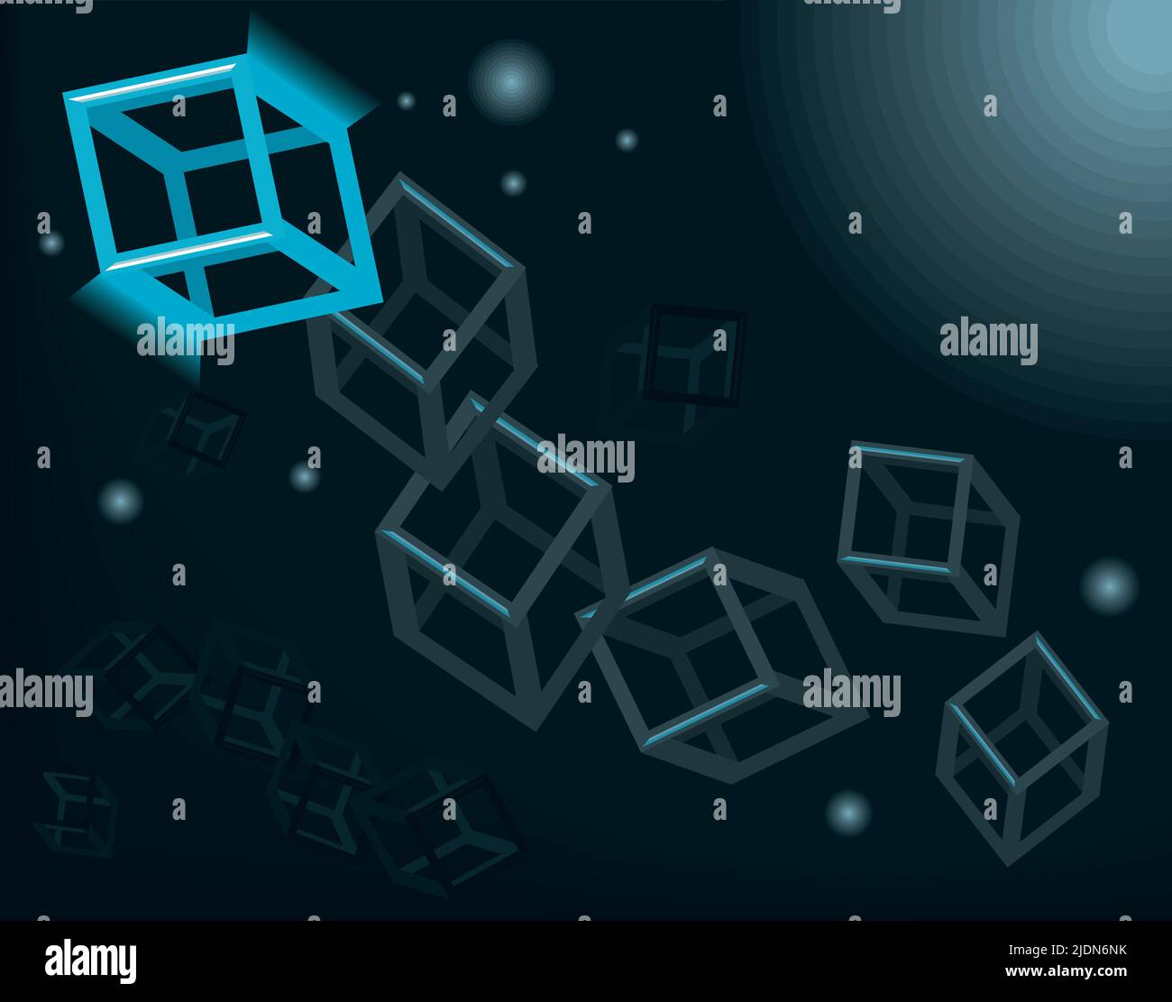 Data science innovate technology Stock Vector Images - Alamy