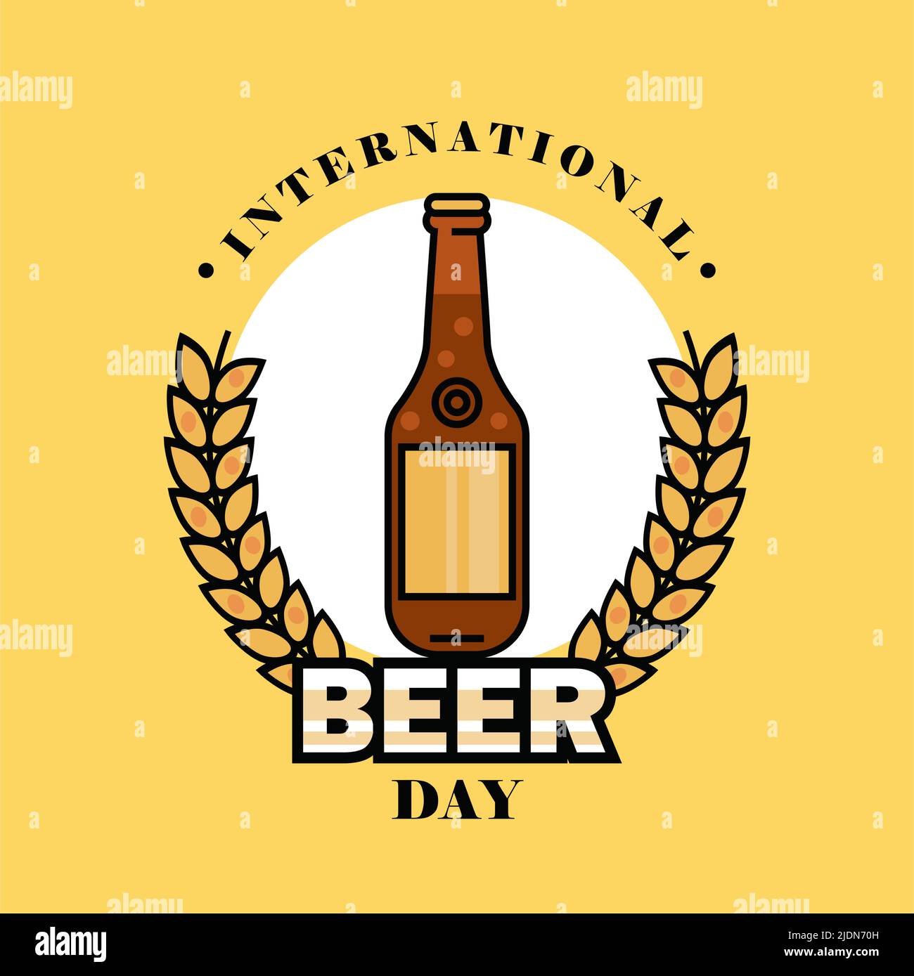 beer day lettering poster Stock Vector Image & Art - Alamy