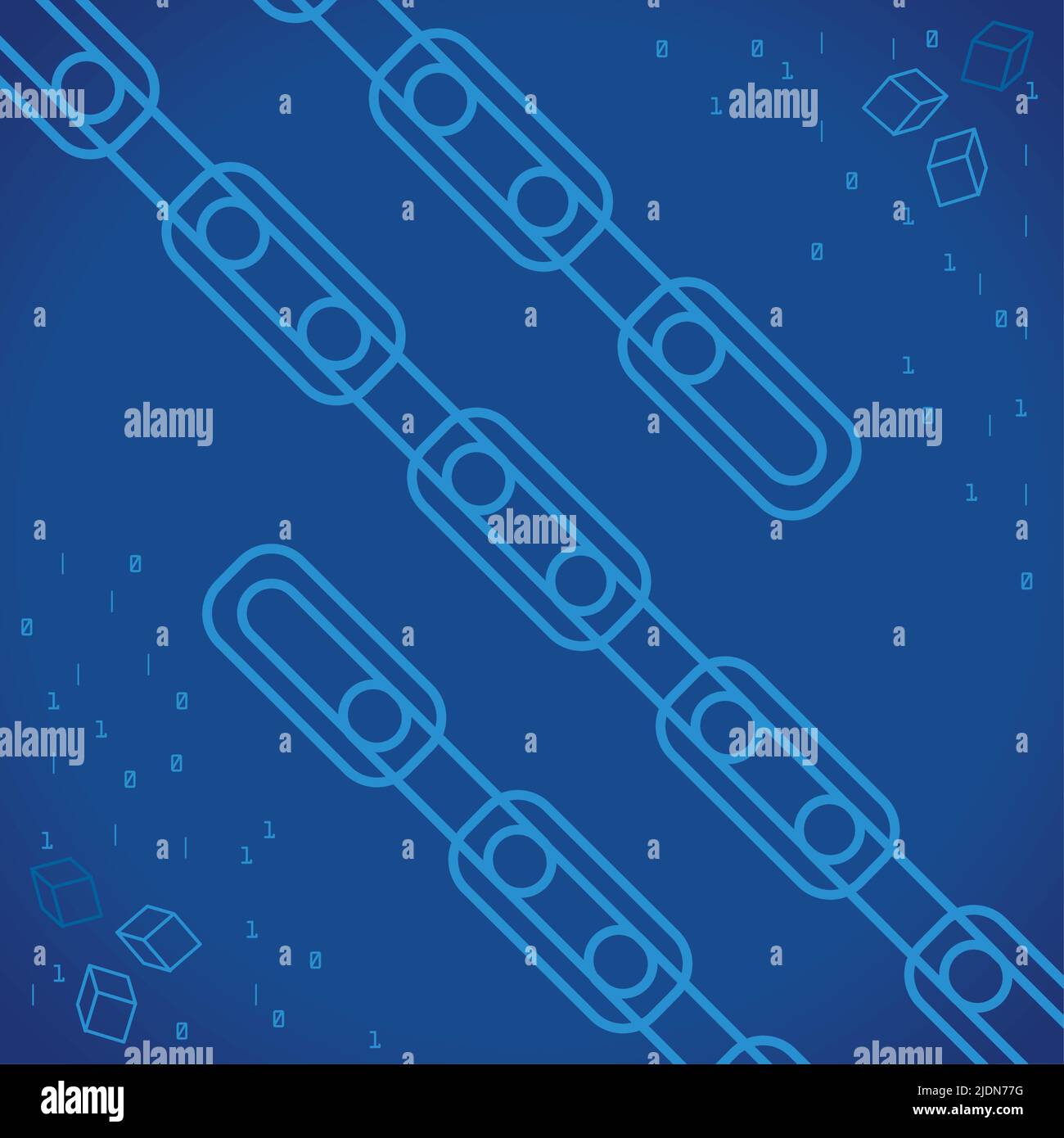 Chains digital business Stock Vector Images - Alamy