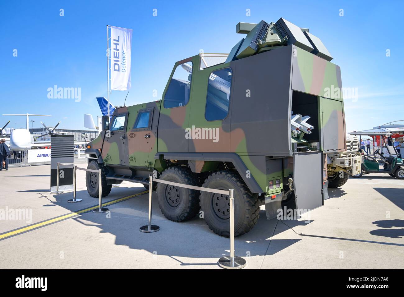 Diehl Defence Raketensystem IRIS-T SLS MK III, 22.06.2005. ILA ...
