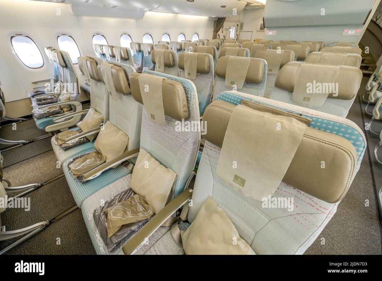Emirates Airbus A380 Interior Economy