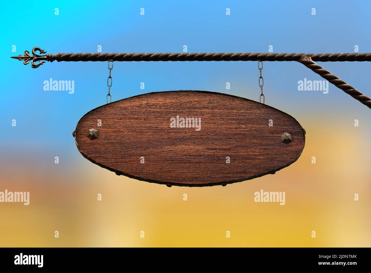 Old blank shop sign hi-res stock photography and images - Alamy