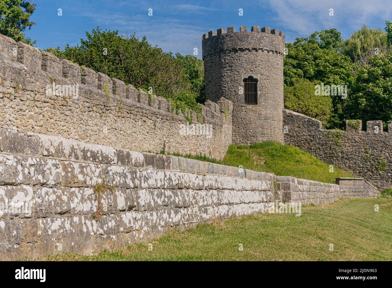 The Walled Garden at Dunraven Park, Southerndown. Please Credit ...