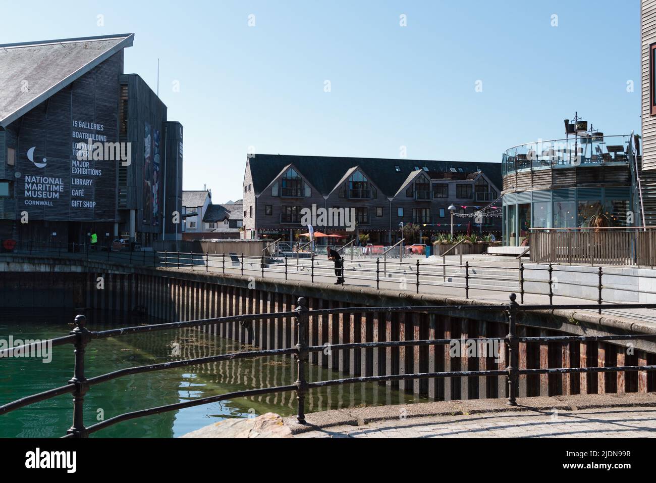 Views of the National Maritime Museum, Discovery Quay, Falmouth Stock ...