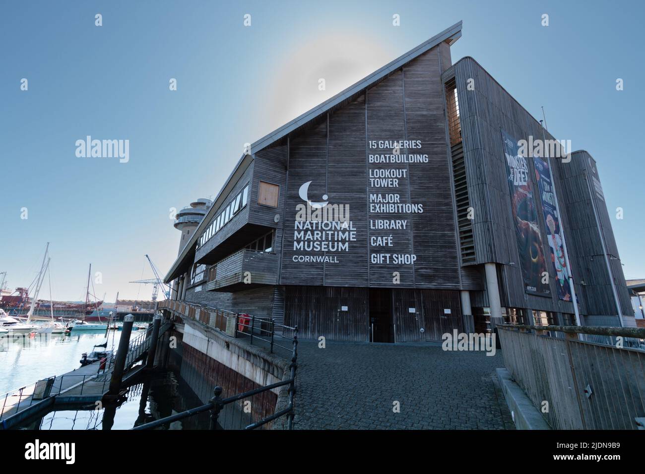 Views of the National Maritime Museum, Discovery Quay, Falmouth Stock Photo - Alamy
