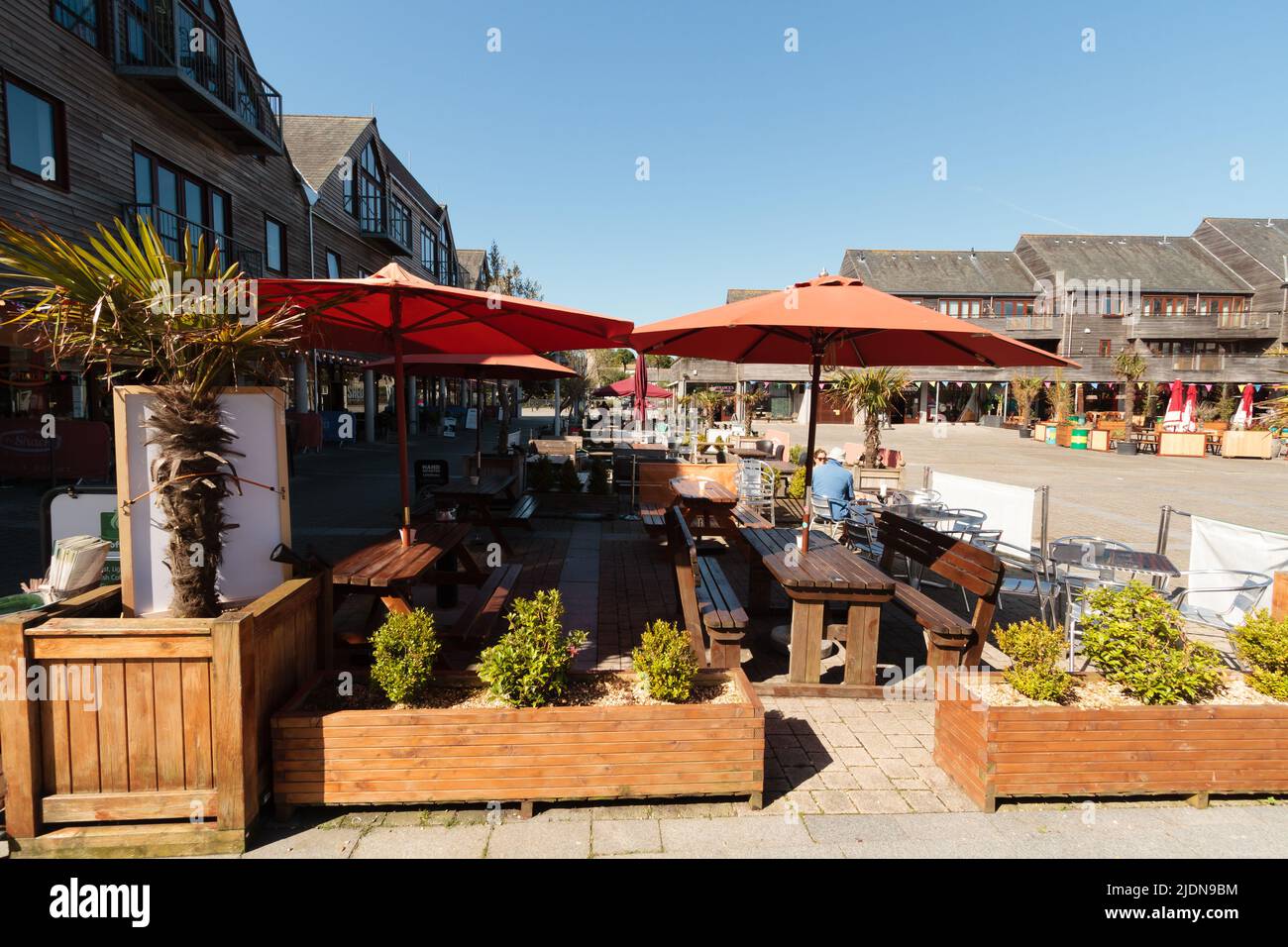 Views of Discovery Quay, Falmouth Stock Photo - Alamy
