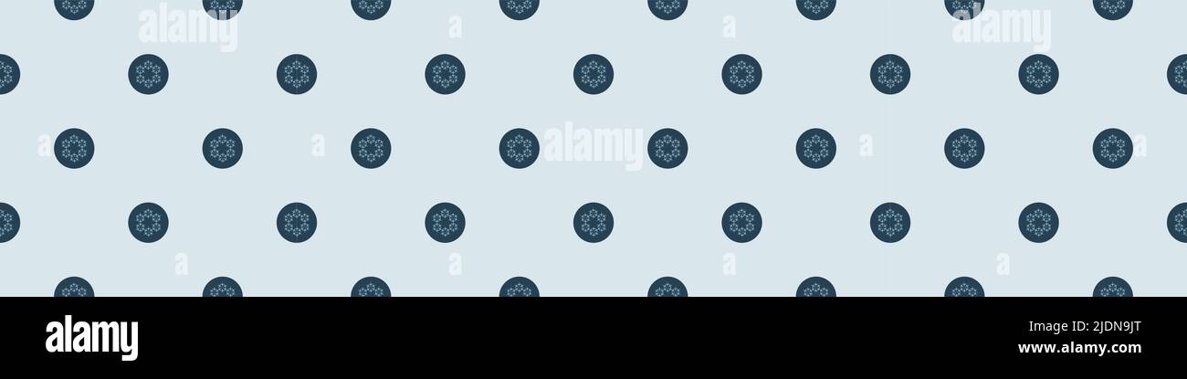 Christmas frozen snowflake seamless vector border. Masculine winter ...