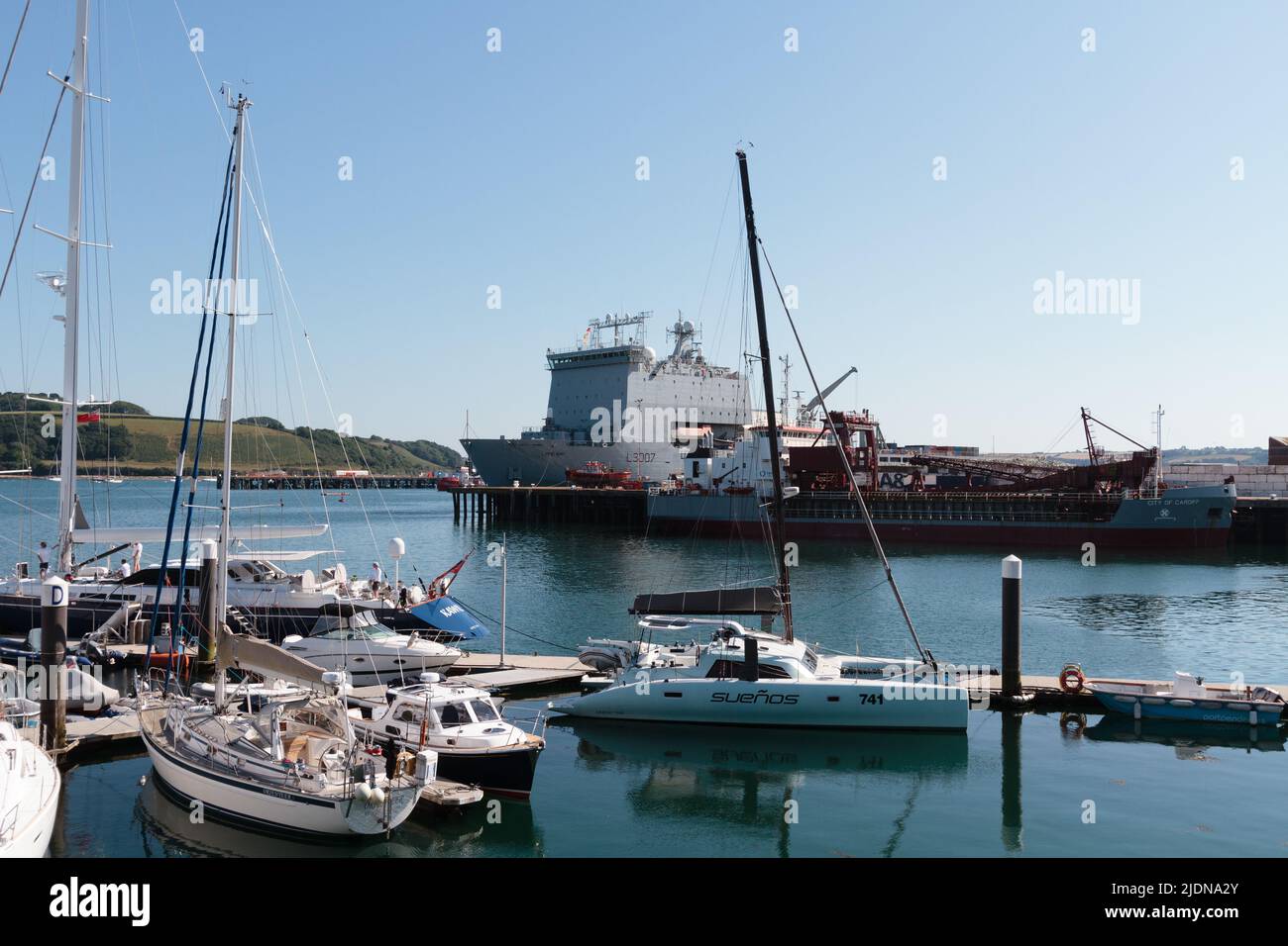 Views of Falmouth Marina, Discovery Quay, Falmouth, Cornwall that ...