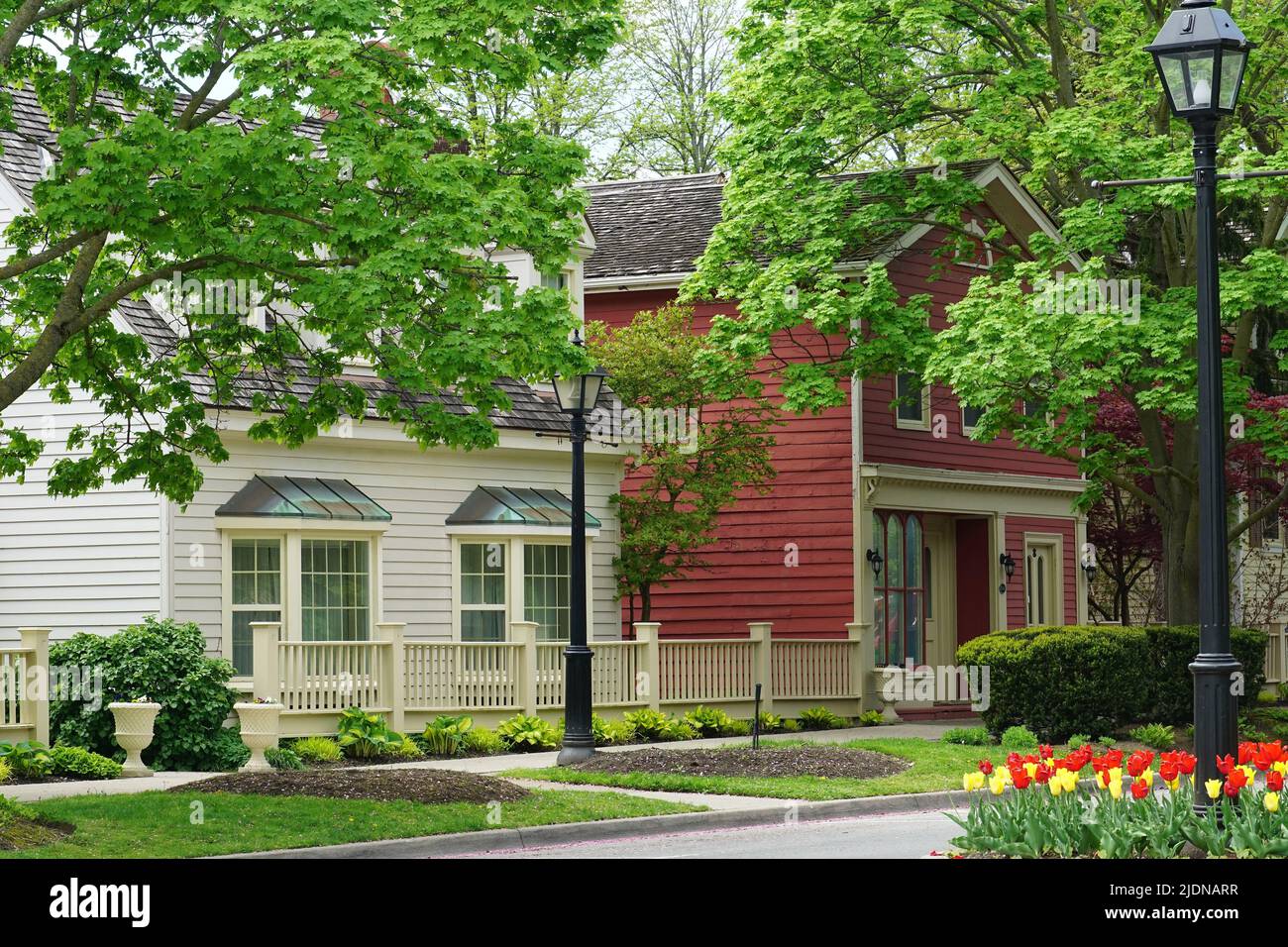 typical home, Niagara-on-the-Lake, Niagara Peninsula, Ontario province ...