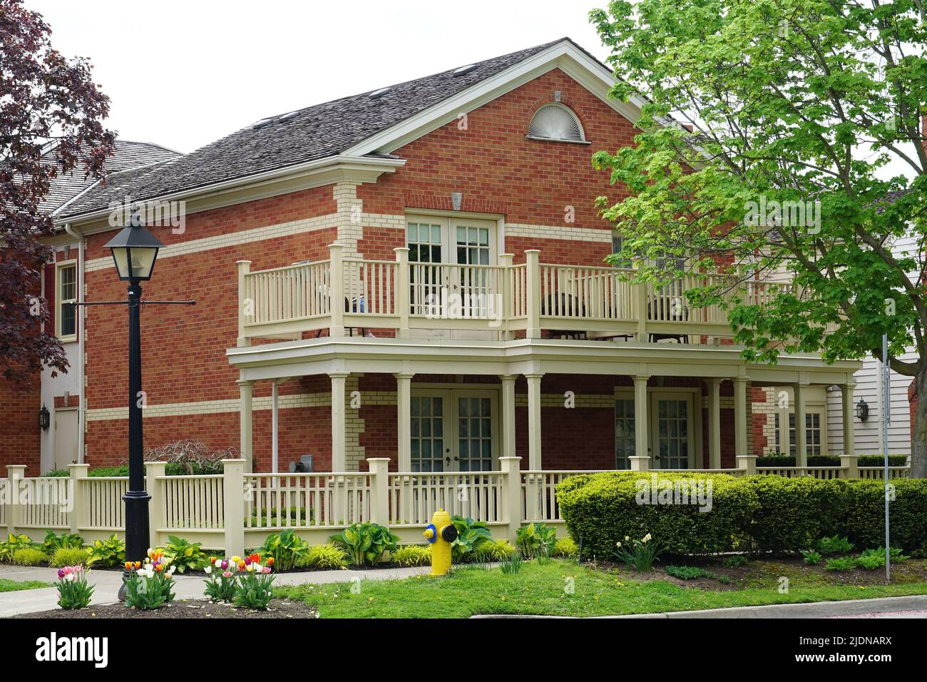 typical home, Niagara-on-the-Lake, Niagara Peninsula, Ontario province ...