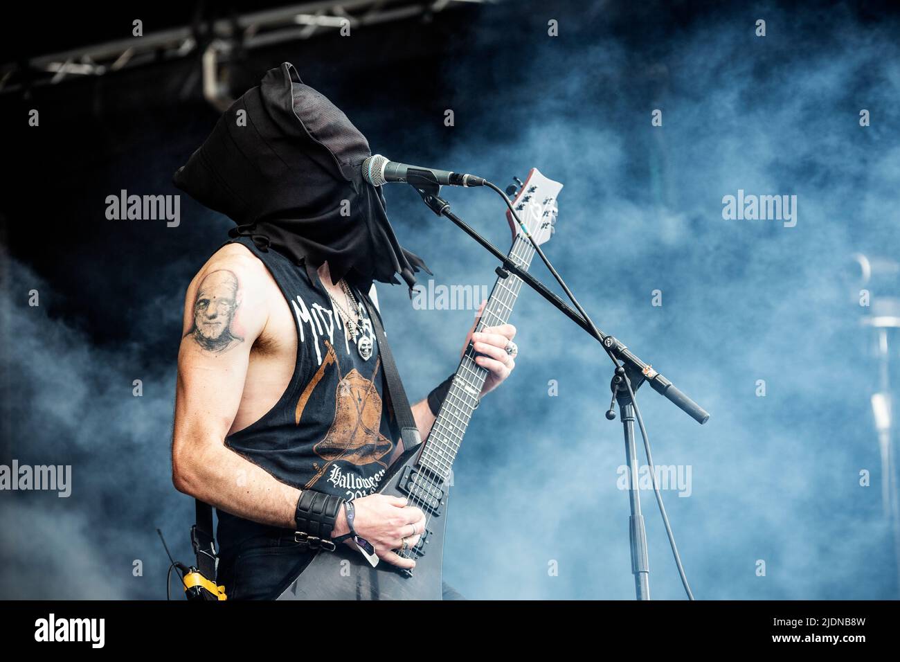 Copenhagen, Denmark. 16th, June 2022. The American metal band Midnight ...