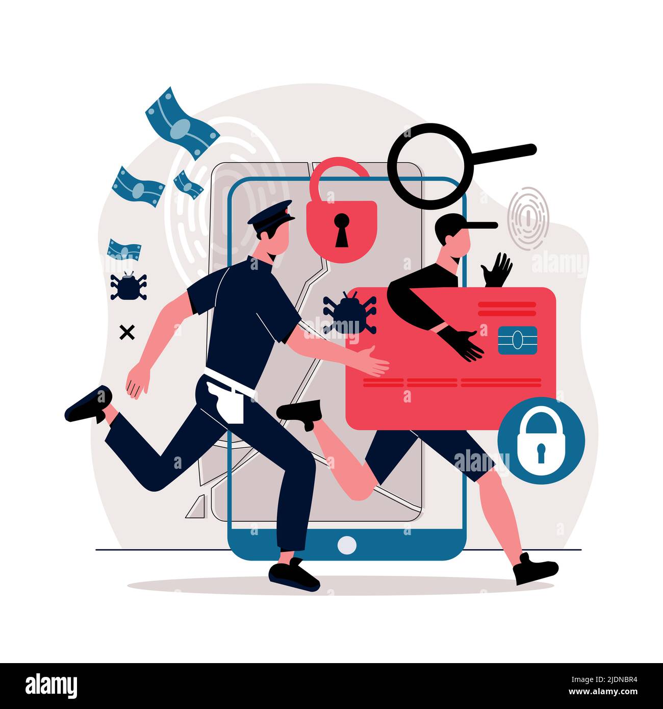 Hacked vector vectors hi-res stock photography and images - Alamy