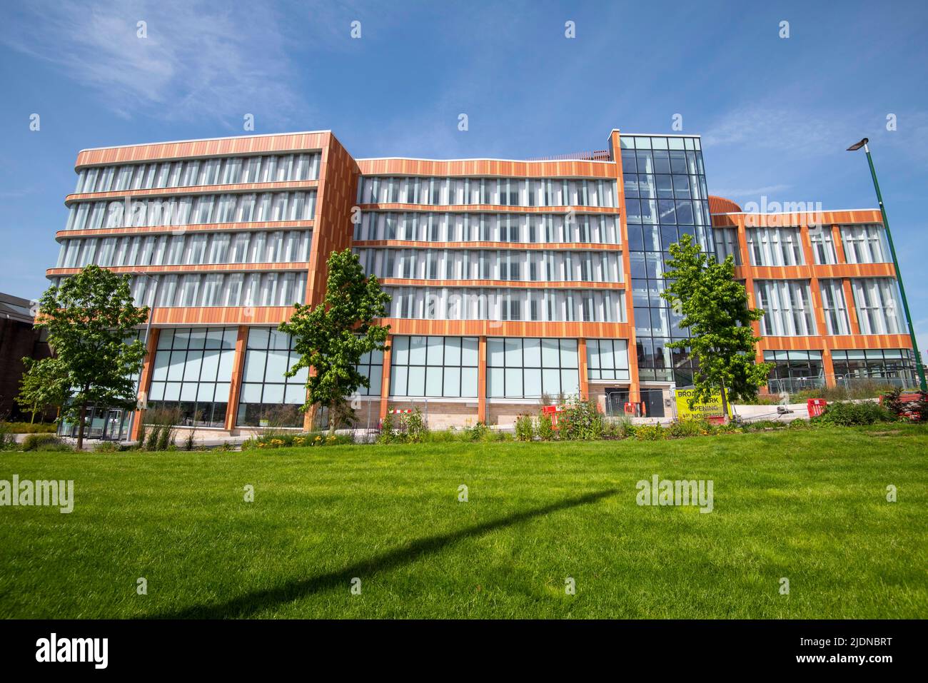 The new Broad Marsh Car Park and public space on the South Side of ...