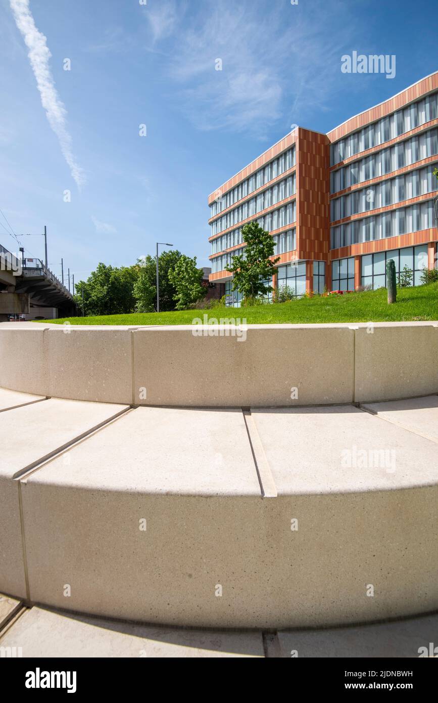 The new Broad Marsh Car Park and public space on the South Side of ...