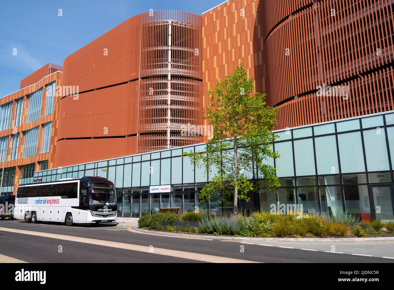 The new Broad Marsh Car Park and Bus Station on the South Side of ...