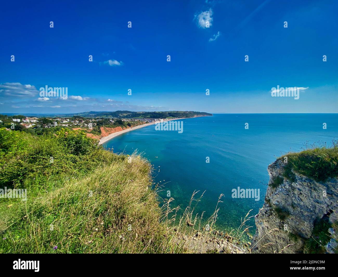 Seaton beach in Devon Stock Photo - Alamy