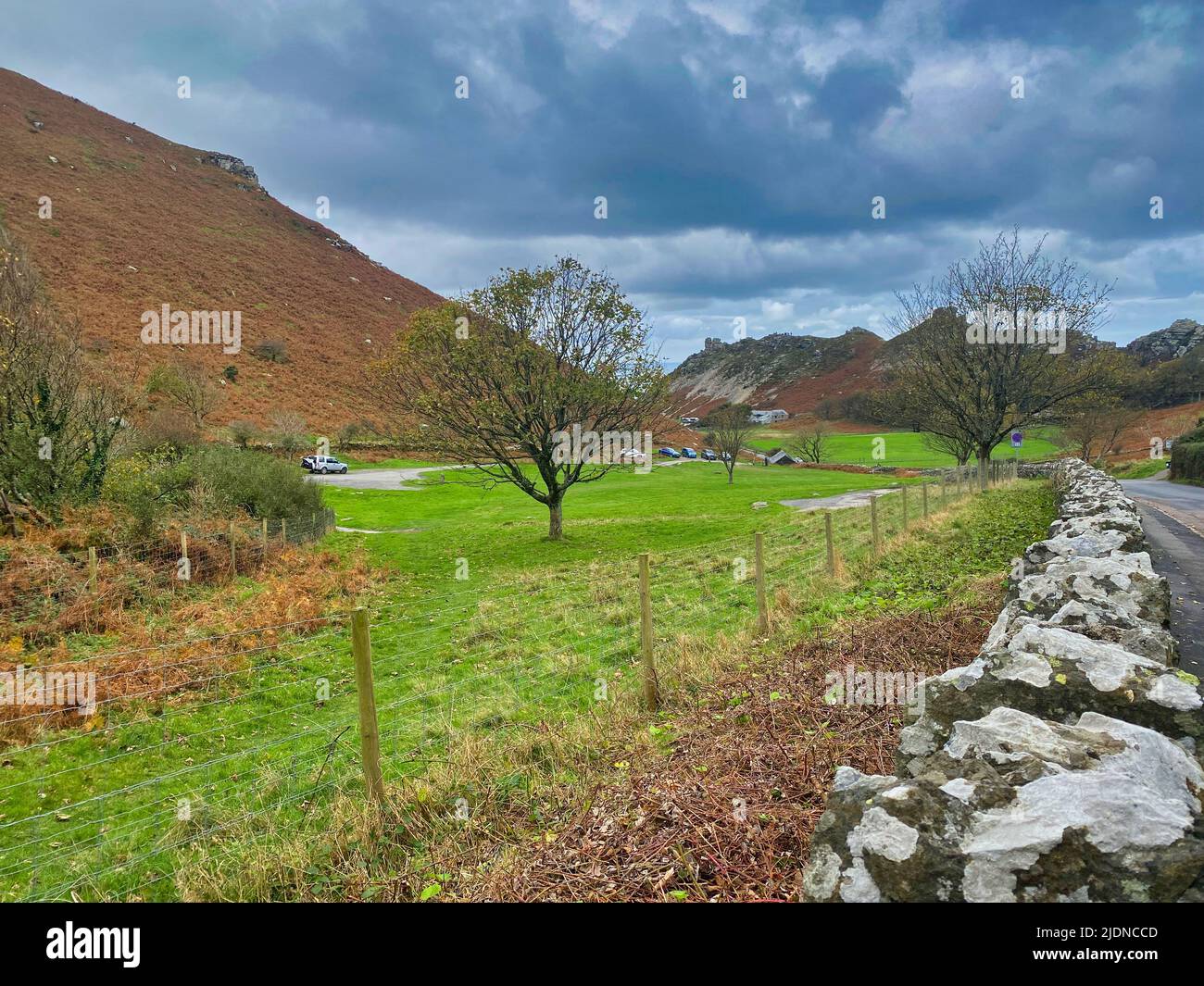 The Valley of Rocks in Lynton, North Devon Stock Photo - Alamy