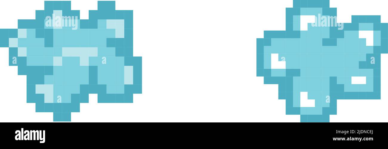 Isolated pixel cloud icon 8 bit design Vector Stock Vector Image & Art ...