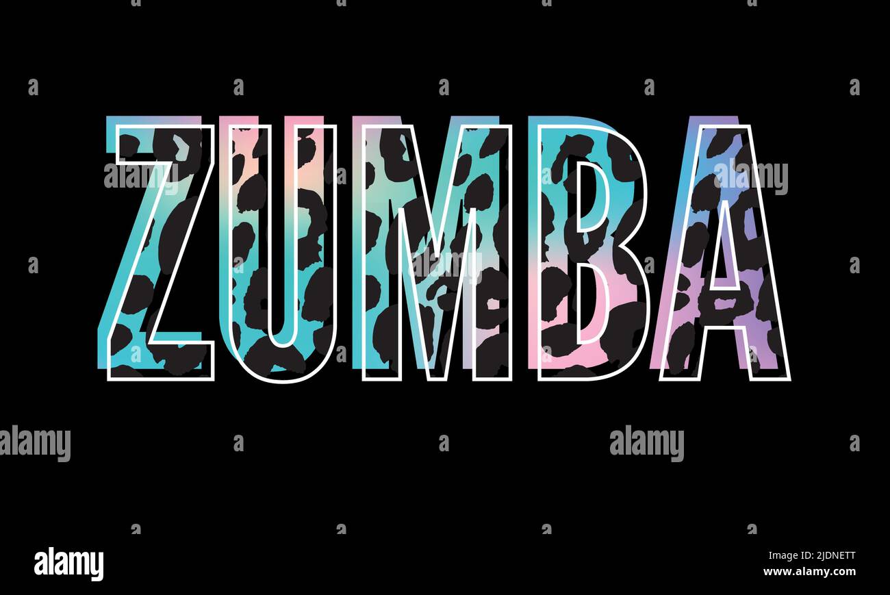 Cartoon zumba girl hi-res stock photography and images - Alamy
