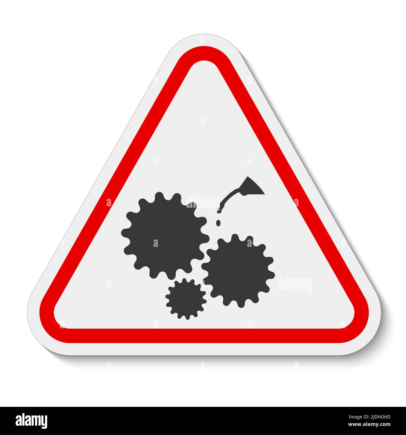 Do Not Oil Symbol On White Background Stock Vector Image & Art - Alamy