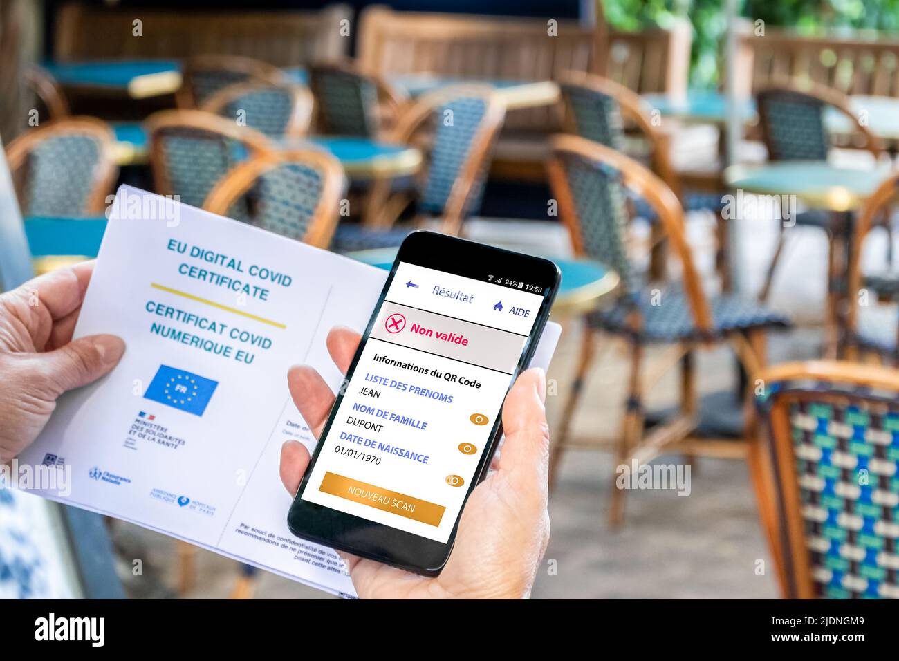 Pass verification hi-res stock photography and images - Alamy