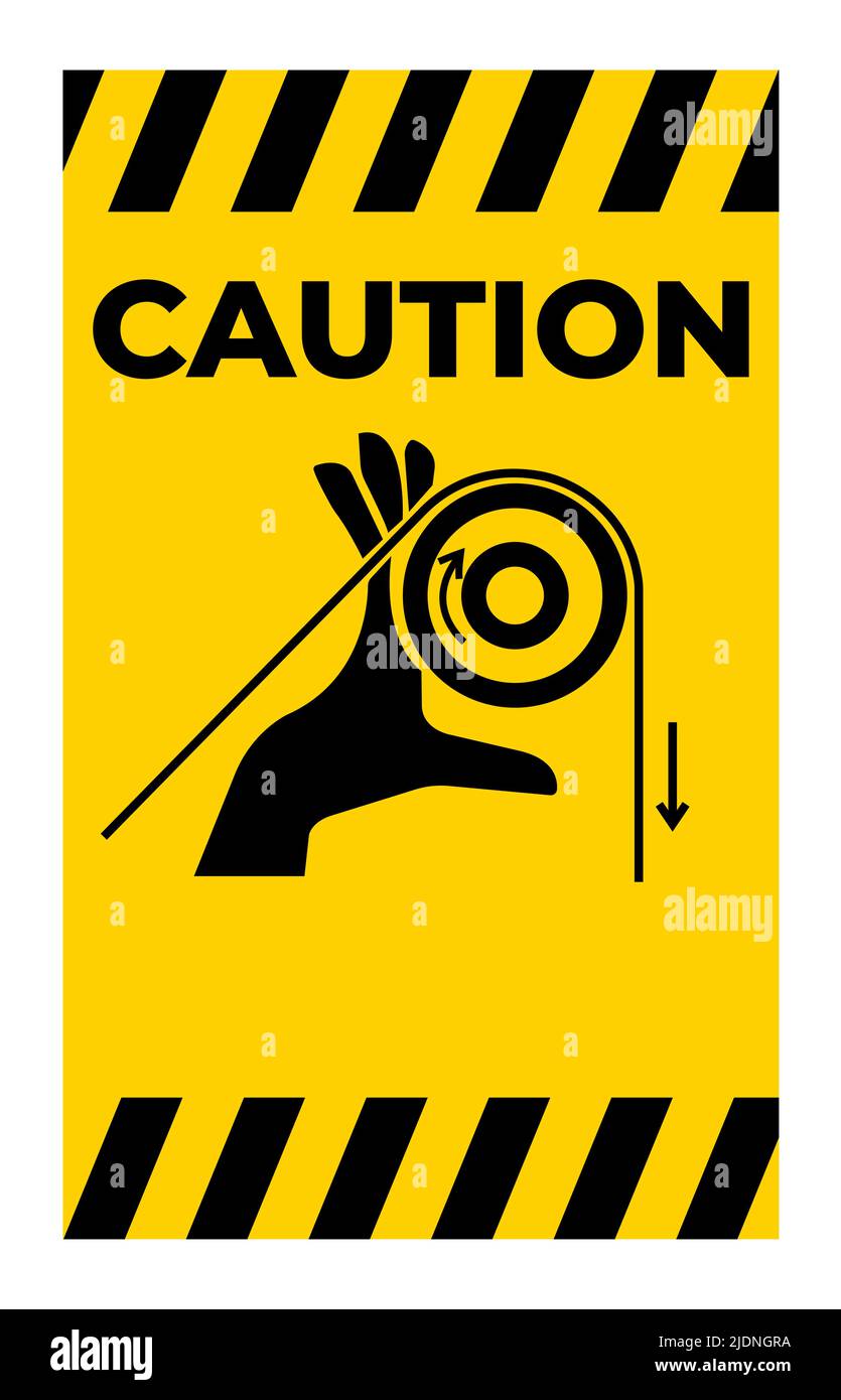 Hand Entanglement Rollers Symbol Sign, Vector Illustration, Isolate On ...