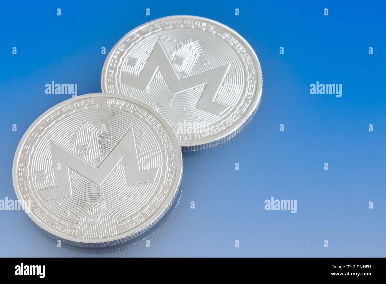 Monero coins hi-res stock photography and images - Alamy