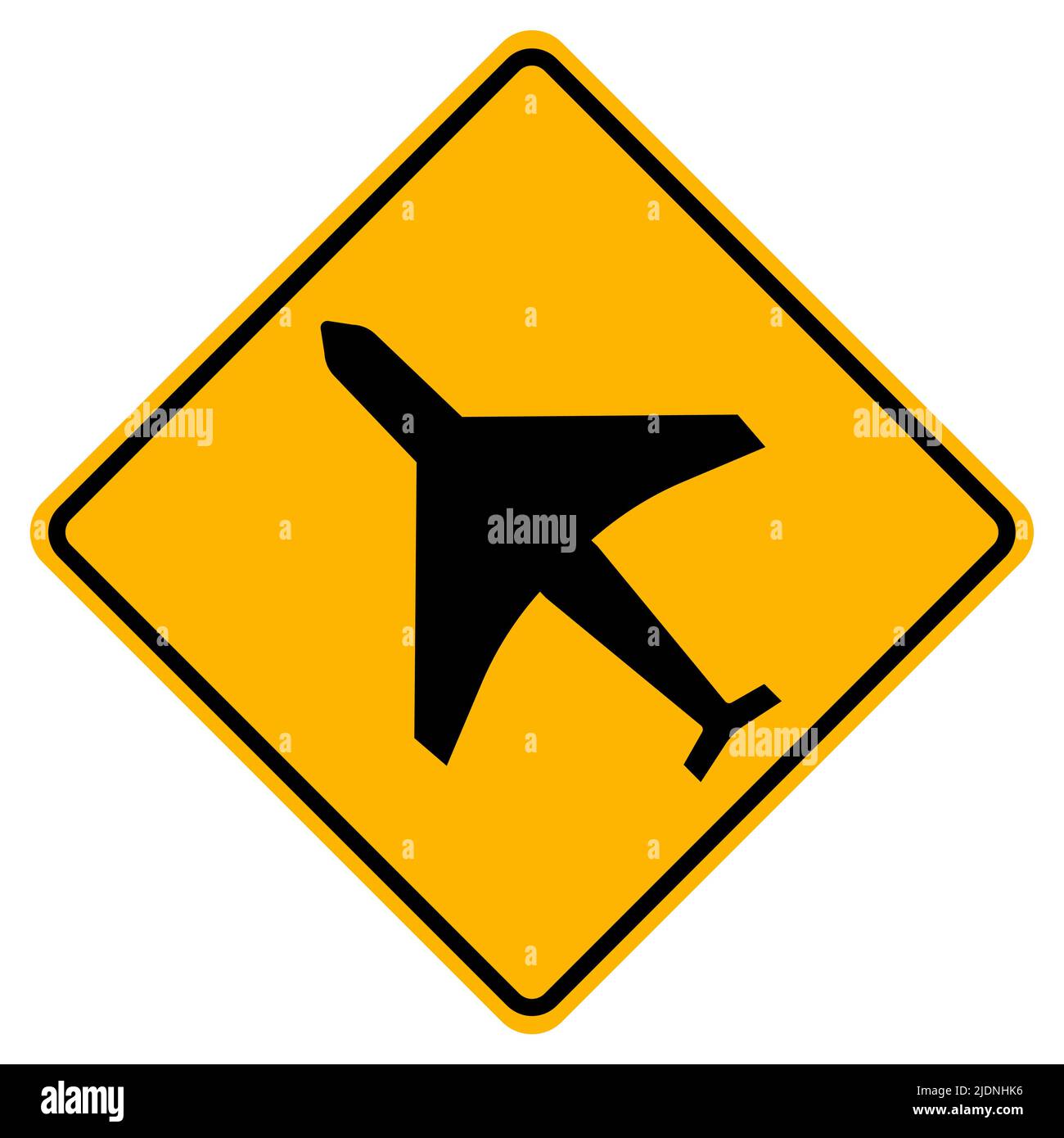 Aircraft warning signs hi-res stock photography and images - Alamy