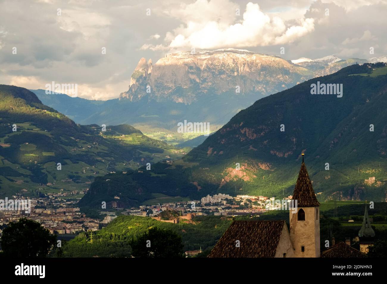 Bozen with schlern hi-res stock photography and images - Alamy