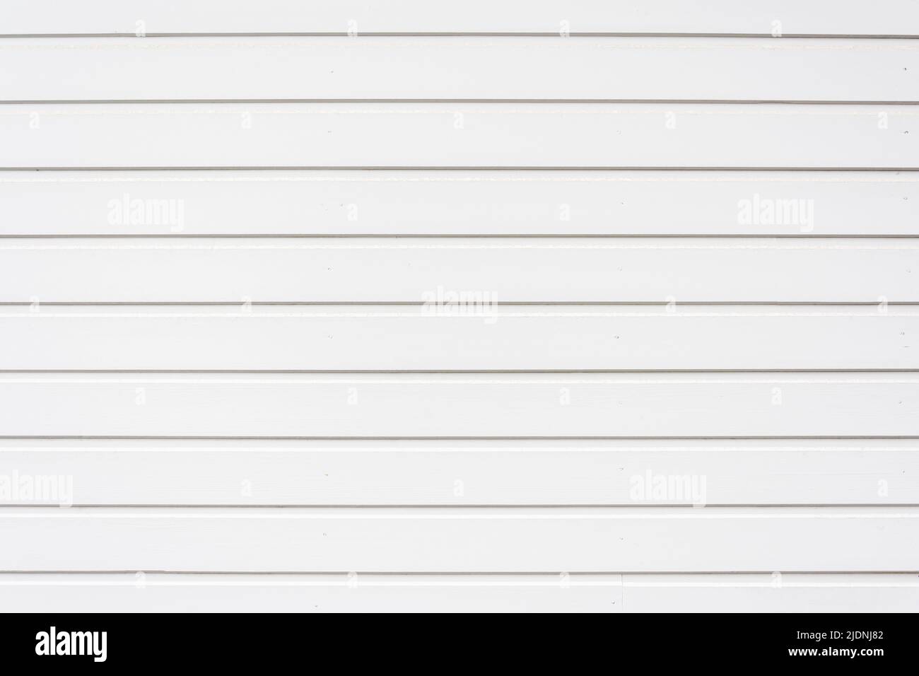 Wall made of wood slats painted white Stock Photo - Alamy