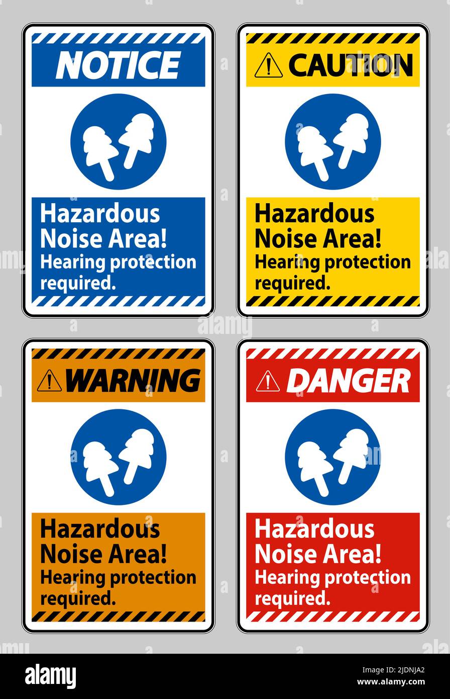 Industrial noise protection Stock Vector Images - Alamy