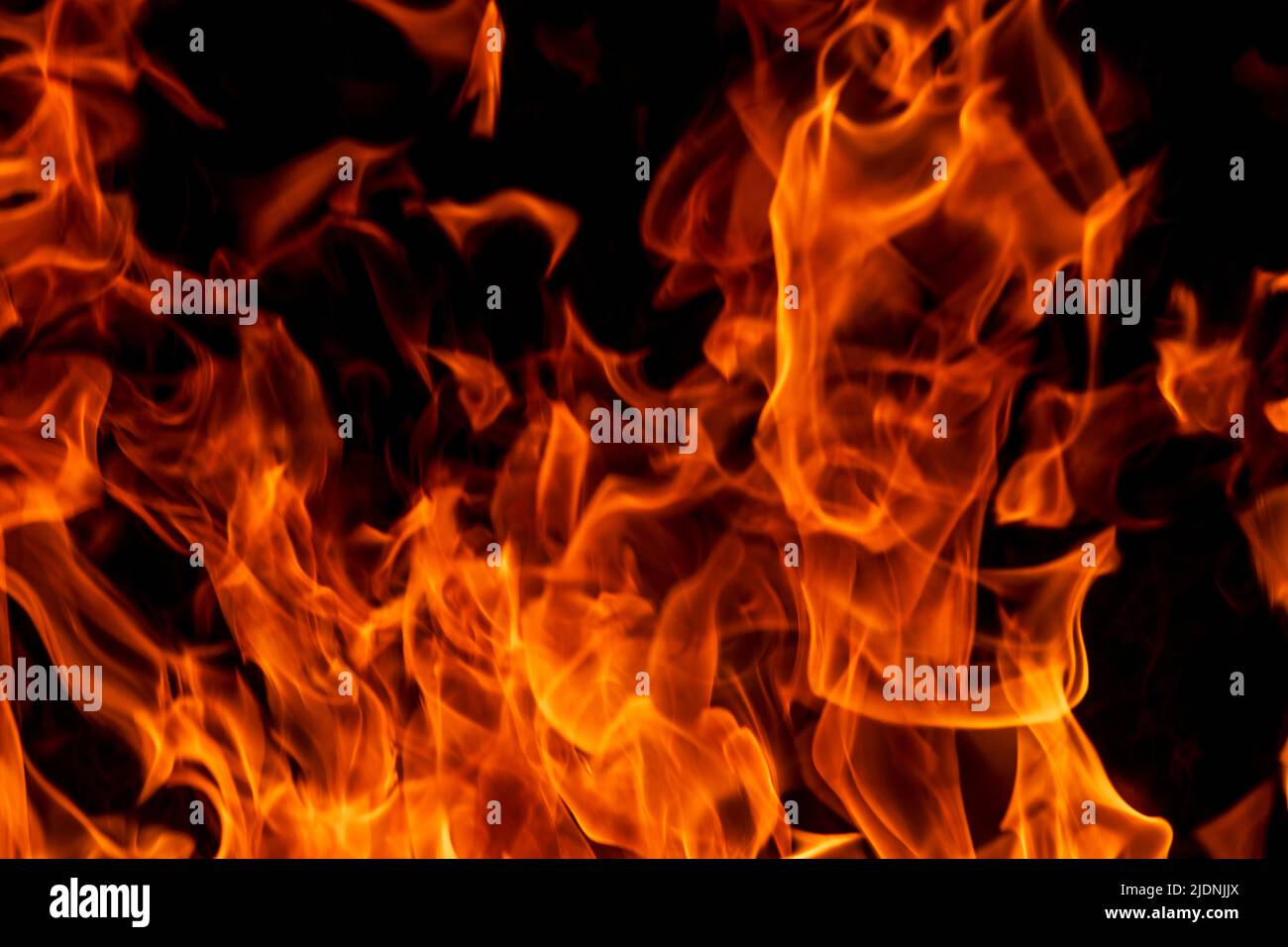 Abstract flame, fire flame texture, background. Blurred moving tongues ...