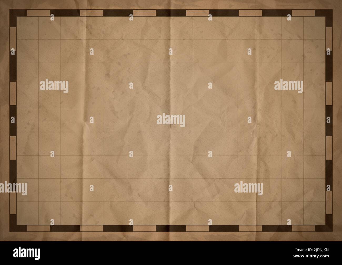 Old vintage map background. Vintage Empty template for old map. Folded ...