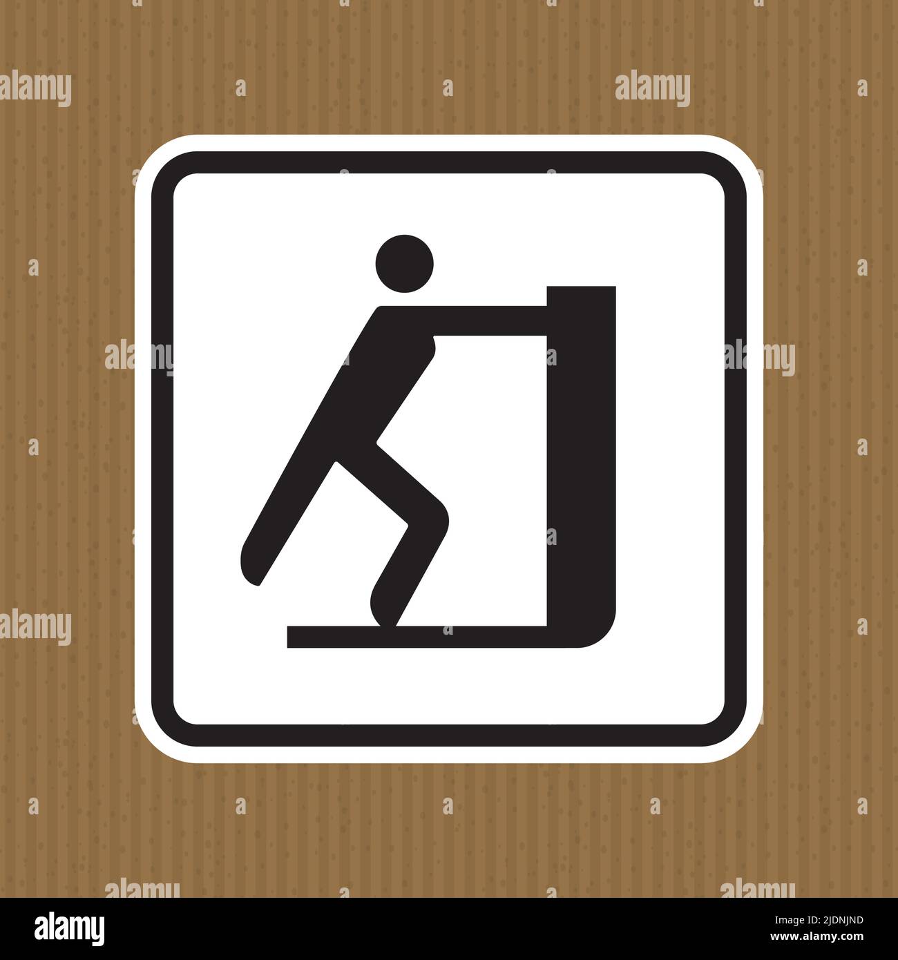 Symbol No Reaching label Stock Vector Image & Art - Alamy